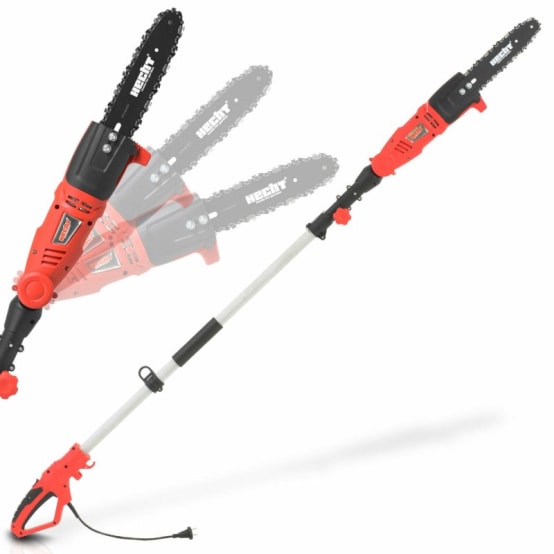 Hecht 971 W Scie a ébrancher Tronçonneuse avec manche télescopique 2 ...