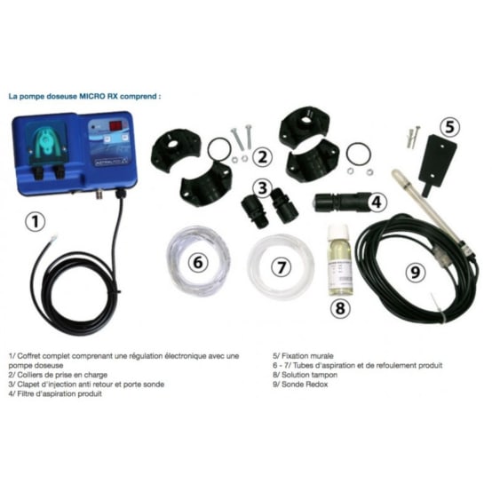 Régulateur autonome de chlore 100 m3 S09AA0116818 Astralpool - Jardiland