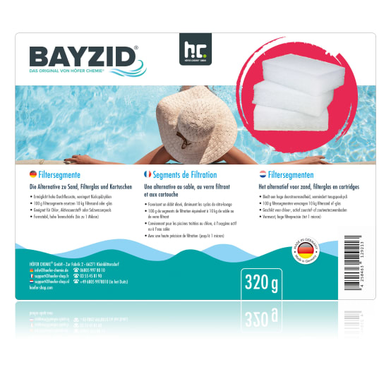 BAYZID® Segments filtrants 320 g x 1 - Jardiland