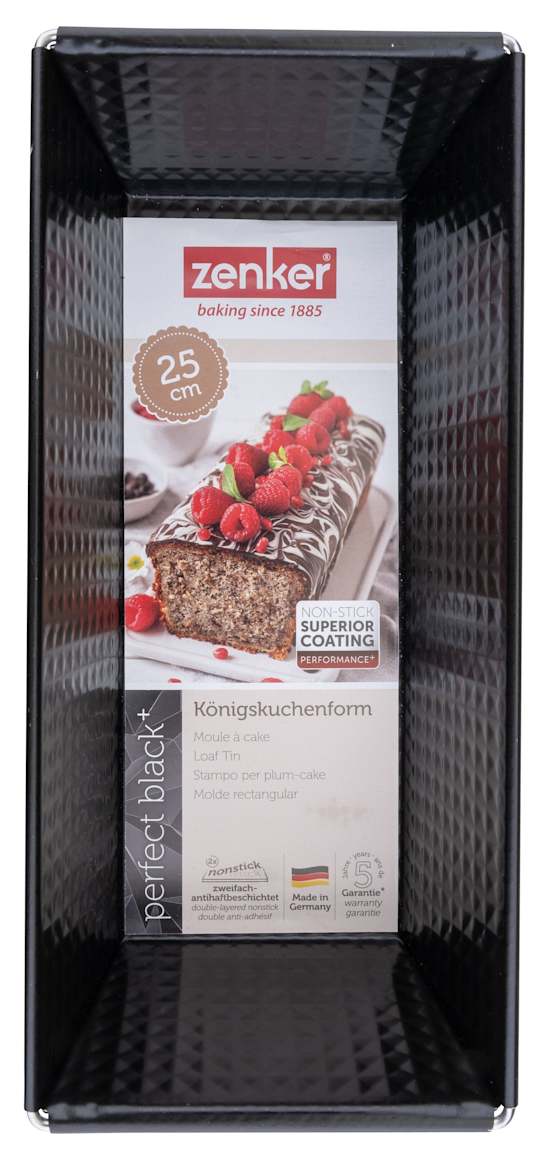 Moule à cake 25 x 11,5 x 7 cm Zenker PerfectBack+ - Jardiland