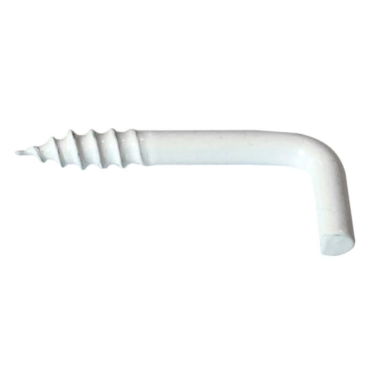 Gond à visser plastifié blanc filet bois Viswood - Jardiland