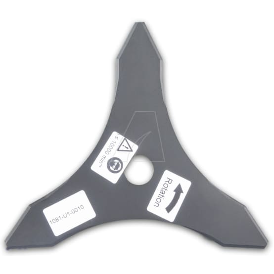 Lame pour débroussailleuse 255 mm, 3 dents, TC Ø 25,4 mm, 3,0 mm Arnold - Jardiland