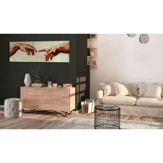 Tableau Imprimé "God's Finger" 45 x 135 cm - Jardiland