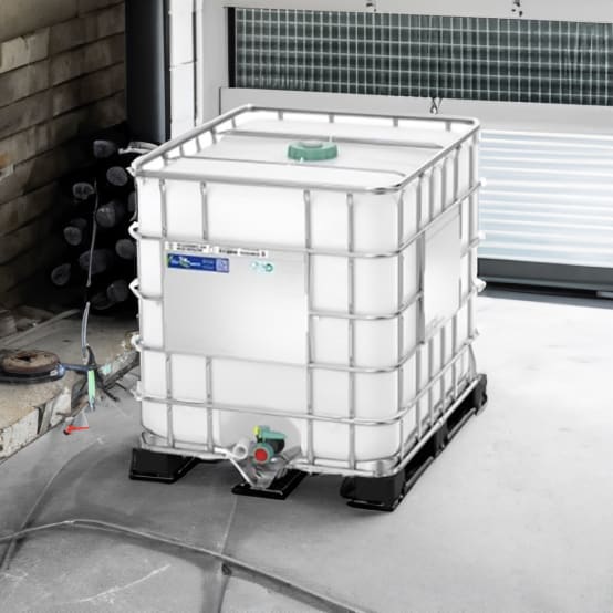 Cuve 1000l neuve translucide foodcert - Jardiland