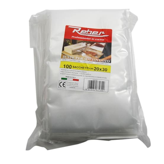 Lot de 100 sacs 20x30 pour appareil à emballage sous vide 9701n et ...