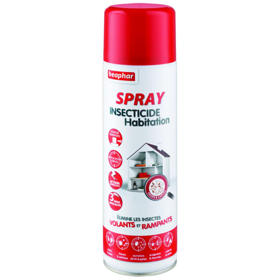 Spray insecticide habitation Beaphar : 500 ml BEAPHAR - Jardiland