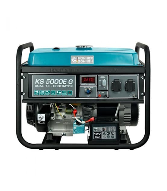 Groupe électrogène à essence/gaz Könner & Söhnen KS 5000E G - Jardiland