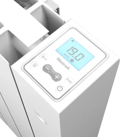 Radiateur blanc à inertie fluide - OPTIFLO - 1000W - 49x58,3x13cm - 3 ...