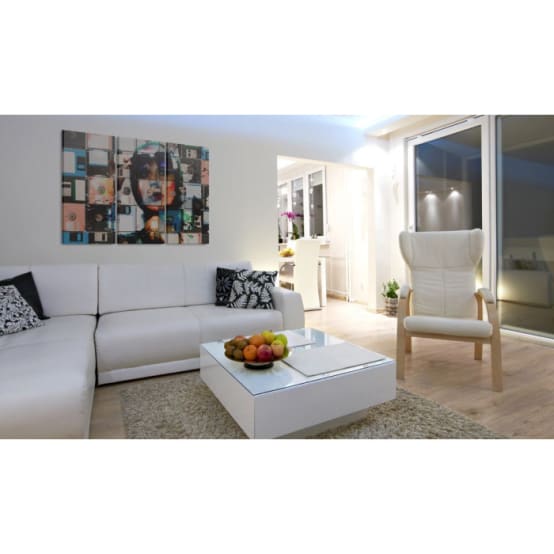 Tableau Imprimé "Memory Snapshots" 80 x 120 cm - Jardiland