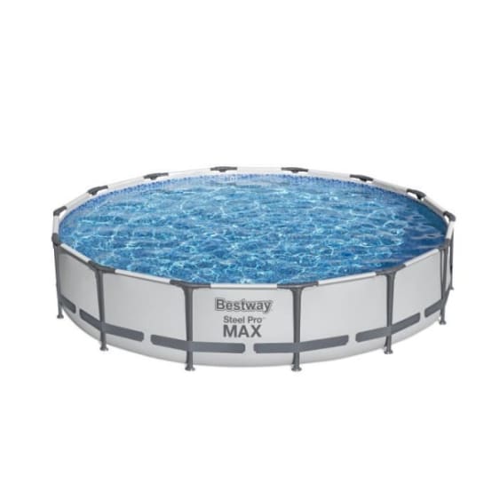 Kit Piscine hors sol tubulaire BESTWAY - Steel Pro Max - 427 x 84 cm - Ronde (Filtre a cartouche ...