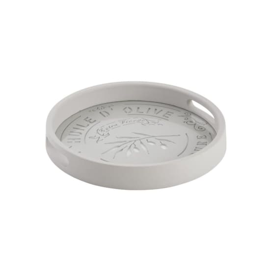 Plateau rond en bois - Jardiland