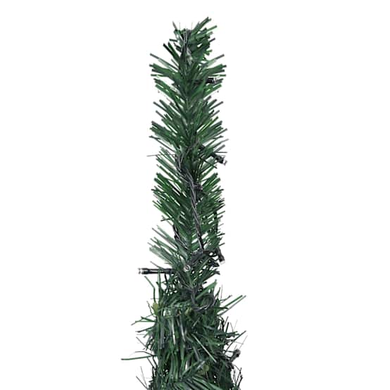 Sapin de Noël with LED String Lights Vert 150 x 150 cm PVC vidaXL ...