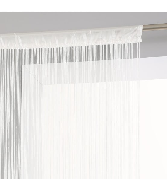 Rideau fil Ivoire 90 x 200 cm densité optimale - Jardiland