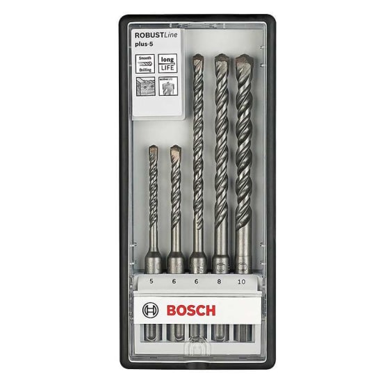 Coffret de forets BOSCH Professional SDS plus-5 Bosch - Jardiland