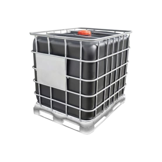 Cuve de stockage 1000l ibc poche rénovée grillage opaque noire - Jardiland