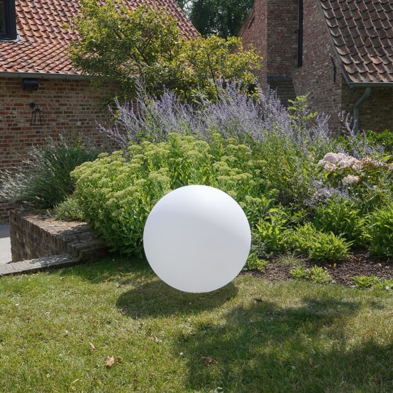 Boule lumineuse ronde 60 cm - Jardiland