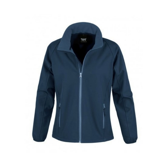 Veste Softshell femme Result Bleu Marine XL - Jardiland