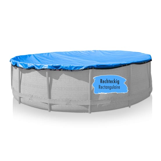 Bâche de protection pour piscine rectangulaire 5,80 x 9,80 m - Jardiland