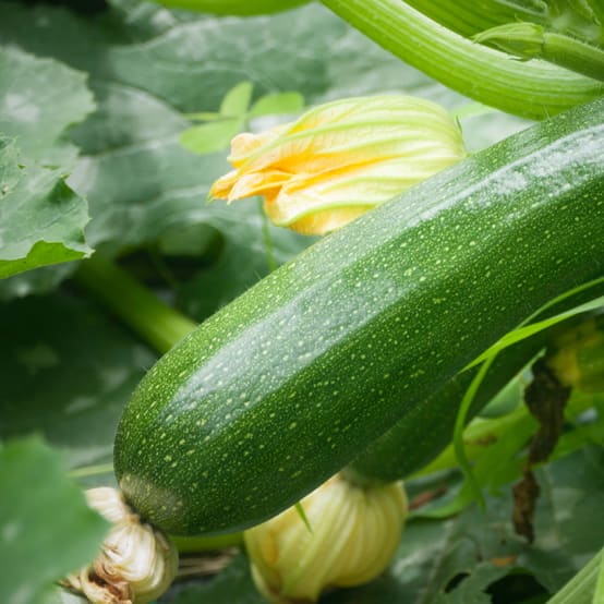 Courgette Verte non coureuse des maraîchers Bio Graines - Jardiland
