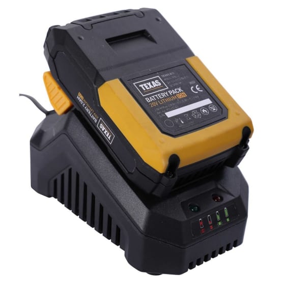 Pack taille-haies sans fil batterie 20V 4Ah lamier 52cm TEXAS HTX2000 ...