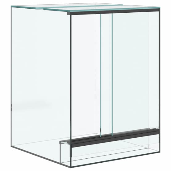 Terrarium avec stockage Transparent 30 x 30 x 40 cm Verre vidaXL ...