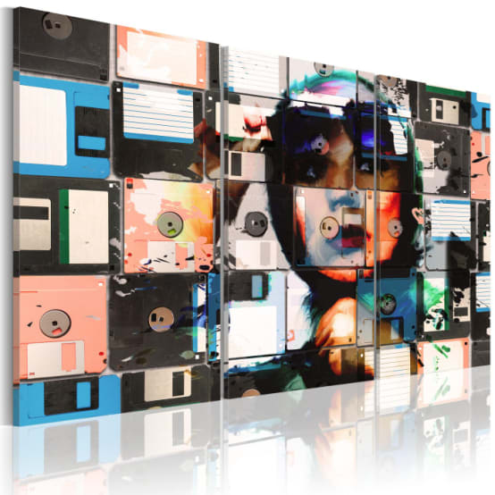 Tableau Imprimé "Memory Snapshots" 40 x 60 cm - Jardiland