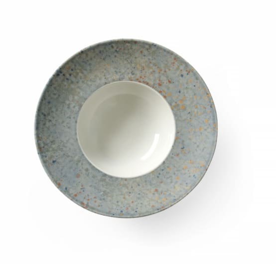 Assiette à Pâtes Drop Collection Gris 275 mm - Lot de 6 - Hendi - Jardiland