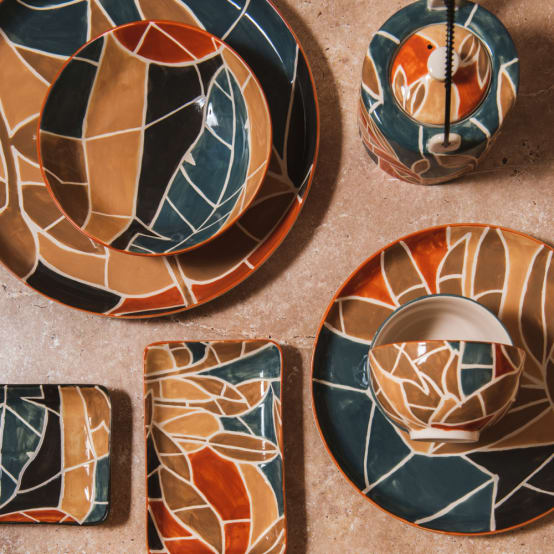 Assiette à dessert Serena (lot de 6) - Jardiland