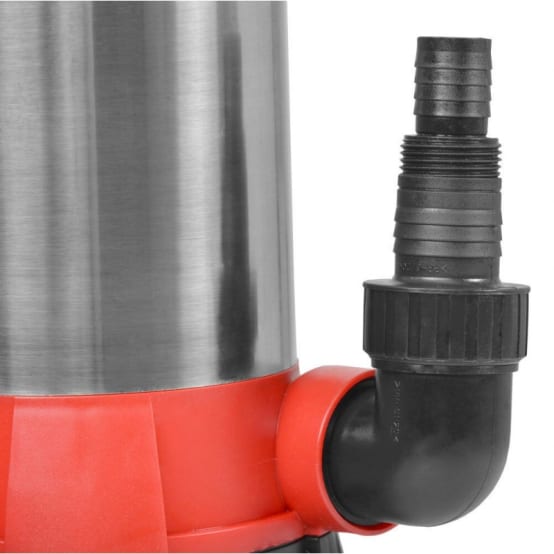 Hecht 3011 Pompe submersible en acier inoxydable pour eaux usées Pompe jardin 1100W 15 500 l/h ...