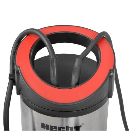 Hecht 3011 Pompe submersible en acier inoxydable pour eaux usées Pompe jardin 1100W 15 500 l/h ...