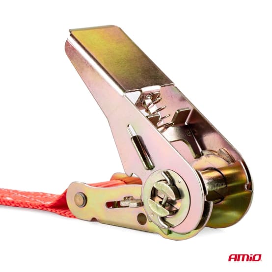 Sangle Attache A Cliquet 500kg 25mm 4m Belt-06 - Jardiland