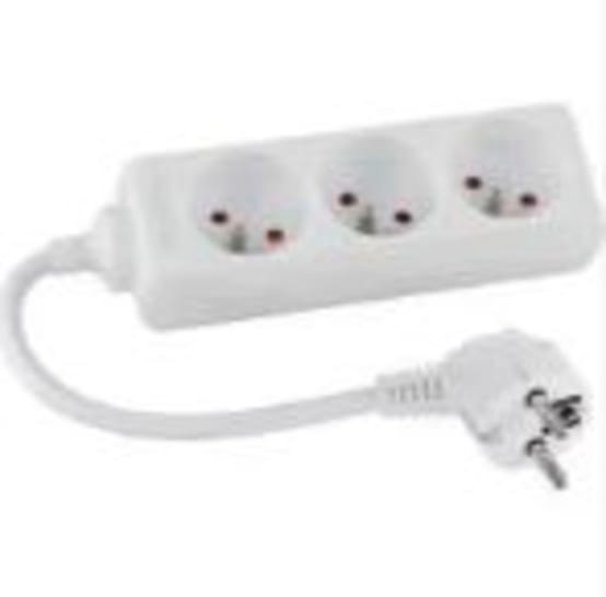 Multiprise filaire 3 prises câble 1,5 mètres - Jardiland