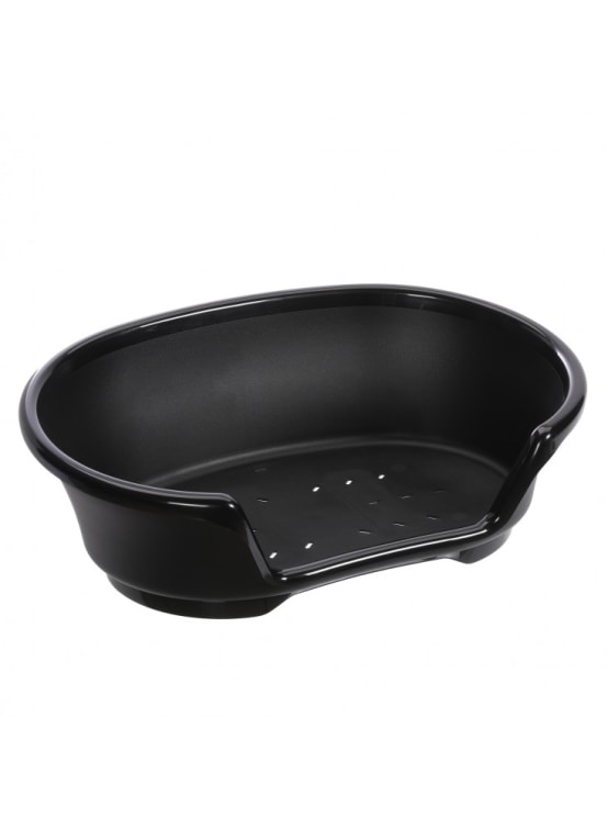 Corbeille plastique avec aerations cosy NOIR taille S - Mon Ami Luki ...