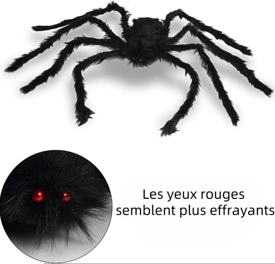 Araignée Géante 50 Pouces Halloween -IntiMeg - Jardiland