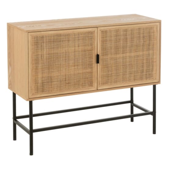 Buffet Cannage "Kory" 110cm Naturel - Jardiland