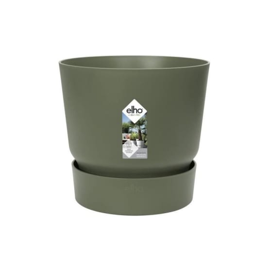 Elho Pot De Fleurs Rond Greenville 40 - Exterieur - O 39 X H 36,8 Cm ...
