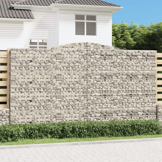 Lot de 5 Gabion Zemst Naturel 400 X 30 X 220/240 cm - P87209N - Jardiland