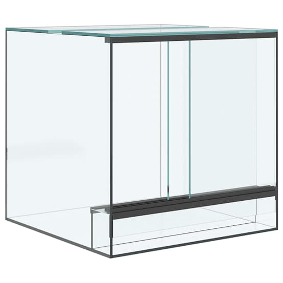 Terrarium avec stockage Transparent 30 x 30 x 30 cm Verre vidaXL ...