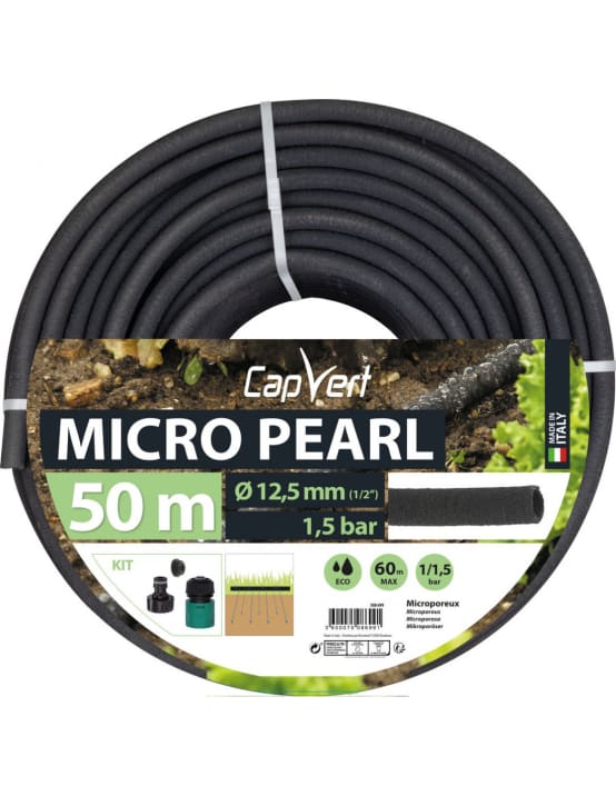 Tuyau Micro Pearl , 5 L 50m – 5 L – D12 - Jardiland
