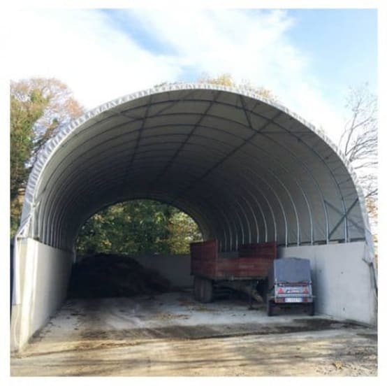 Bâche Camion 640 gr/m² - Gris clair - Long 7 m, Larg 5 m - Jardiland