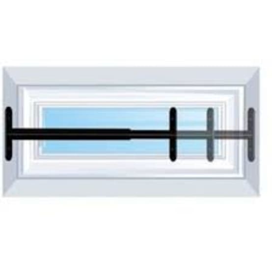 Grille de défense télescopique TORBEL 1 barreau 30 à 55 cm Noir ...