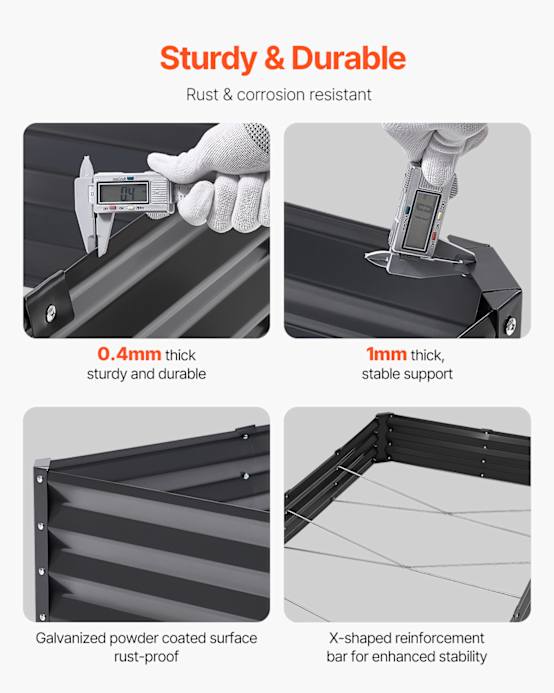 Jardinière métal galvanisé 239.5x120x28cm. Fond ouvert. Pour fleurs ...