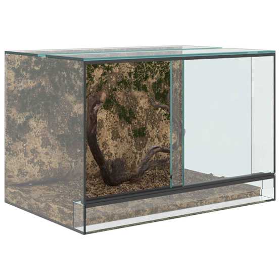 Terrarium avec stockage Transparent 60 x 40 x 40 cm Verre vidaXL ...