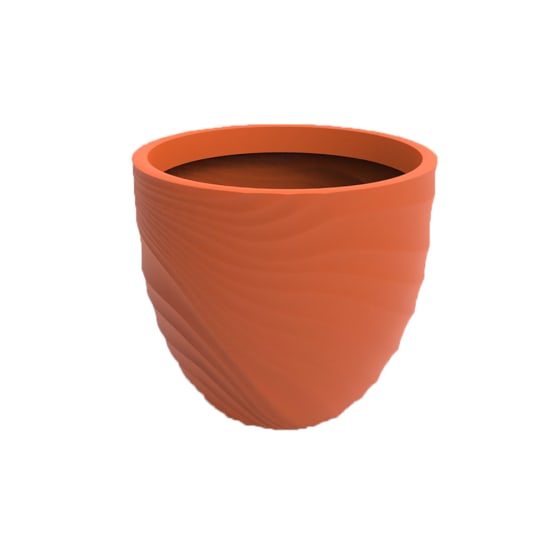 Pot de fleurs rond dune 110l - Jardiland