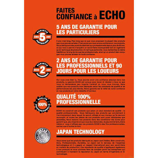 Batterie Echo 56 V Li-ion - 4Ah - LBP-50-250 - Jardiland