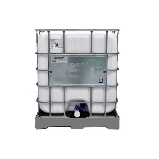 Cuve de stockage 1000l ibc poche neuve grillagée opaque blanche - Jardiland