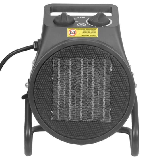 Hecht 3543 Radiateur electrique Ventilateur Chauffage 3 niveaux 3000W ...