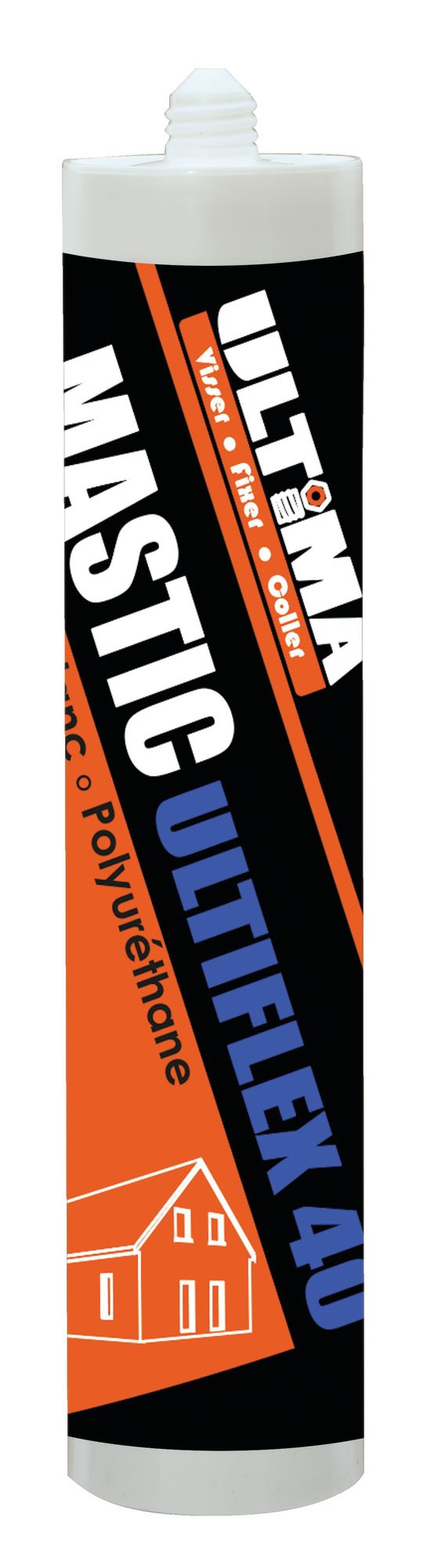 Mastic colle PU ULTIFLEX 40 blanc 300ml - ULTIMA - 16050 - Jardiland