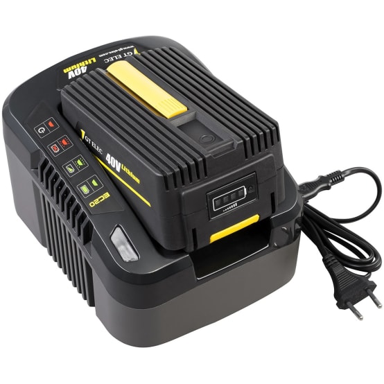 Pack chargeur + batterie GT ELEC 40 Volts - Capacité 2 Ah - GT Elec - Jardiland