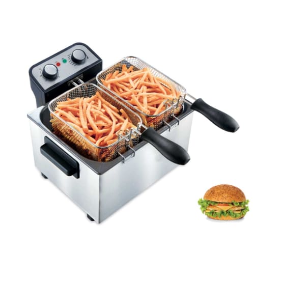 Friteuse semi-pro 5l 3000w inox 8522 Little Balance - Jardiland